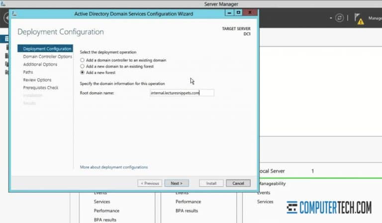 A Step by Step Install of Azure Active Directory Connect